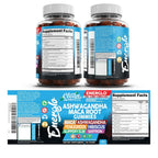 Vegan-friendly ashwagandha gummies for health