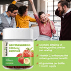 Vegan-friendly ashwagandha gummies for wellness