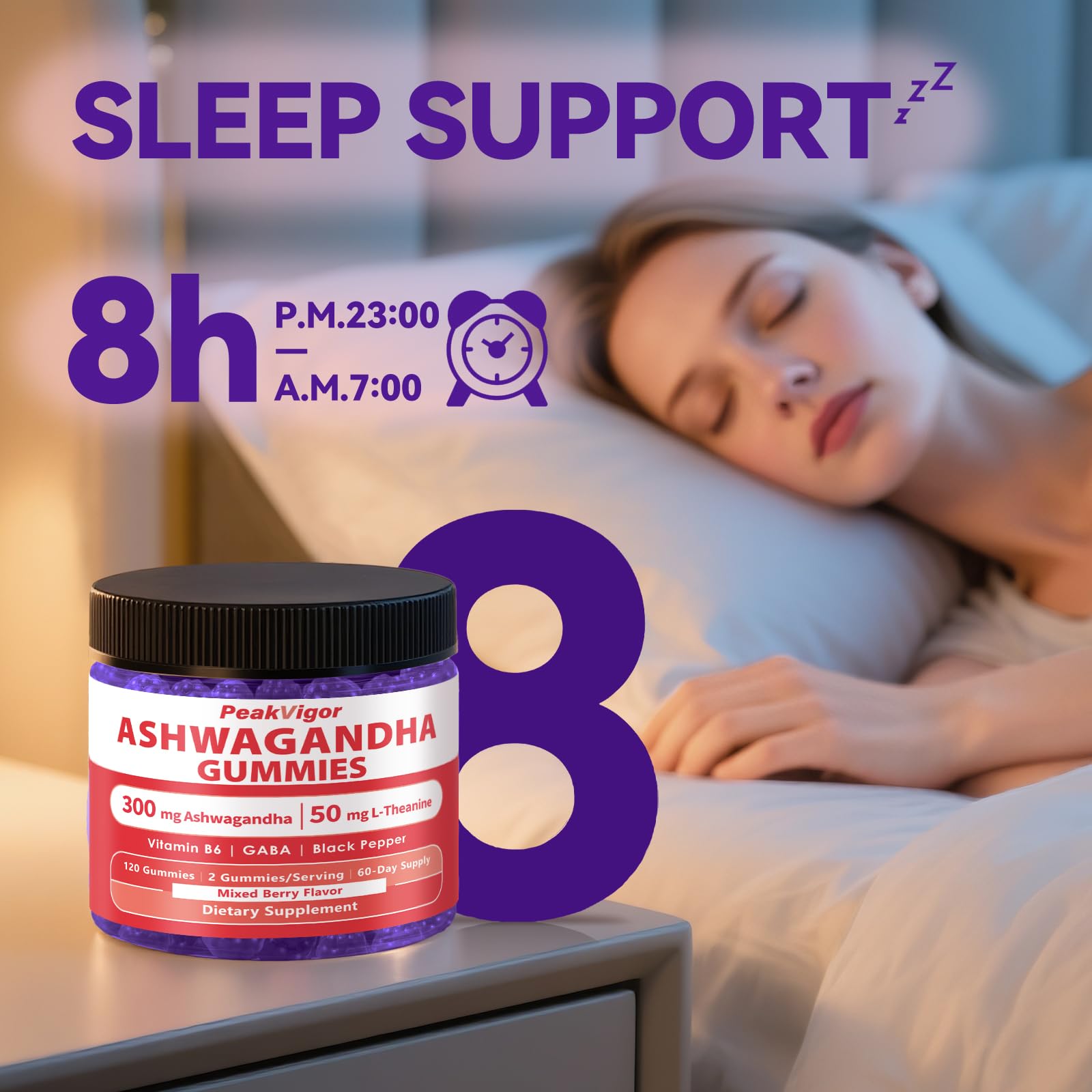Vegan-friendly Ashwagandha multivitamins from PeakVigor