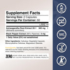 vegan-friendly Ashwagandha supplement