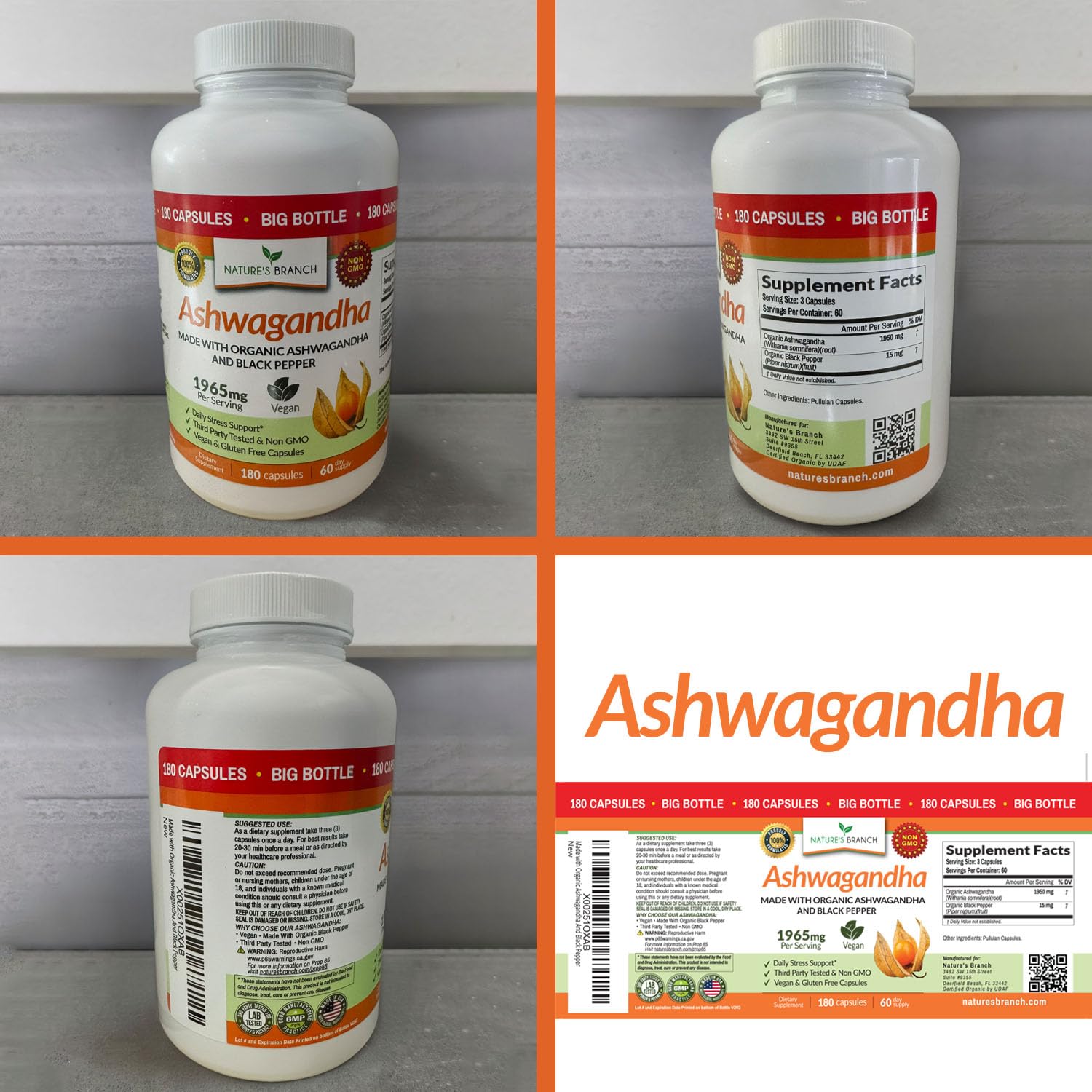 vegan-friendly ashwagandha supplement