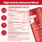 Vegan-friendly Astaxanthin gummy vitamins