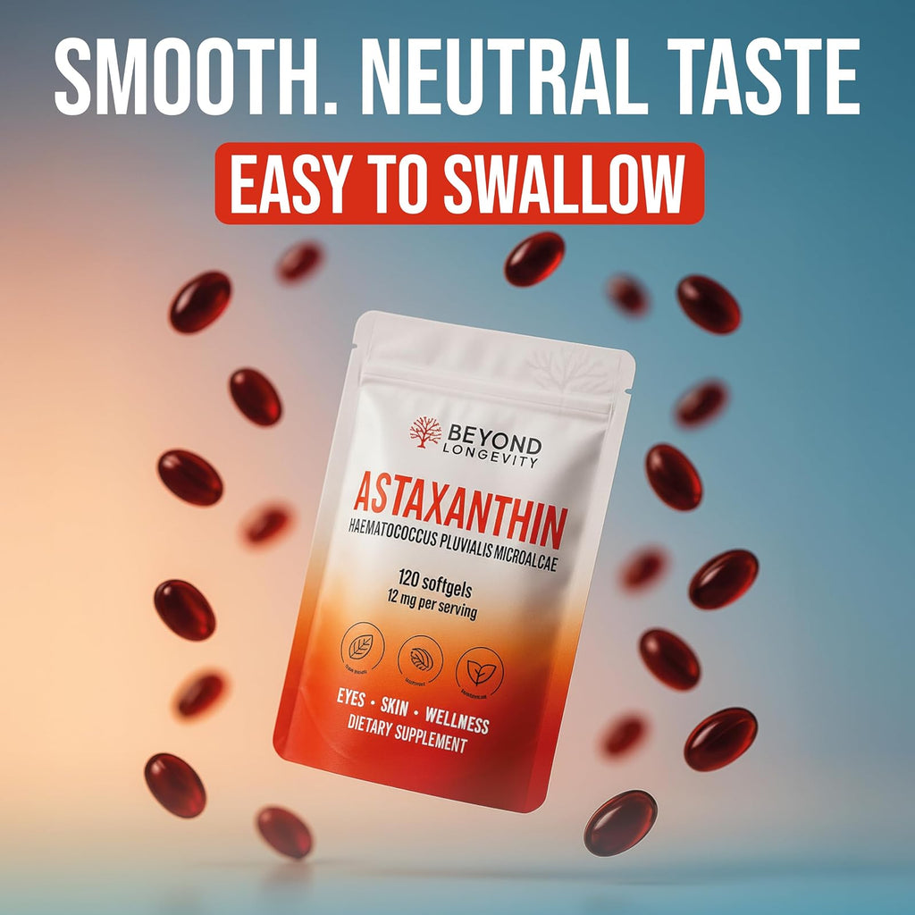 Vegan-friendly astaxanthin supplement