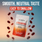 Vegan-friendly astaxanthin supplement