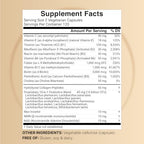 Vegan-friendly B vitamins supplement
