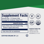 vegan-friendly barley grass powder