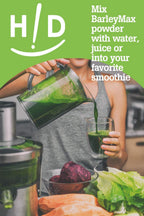 Vegan-friendly barley grass powder