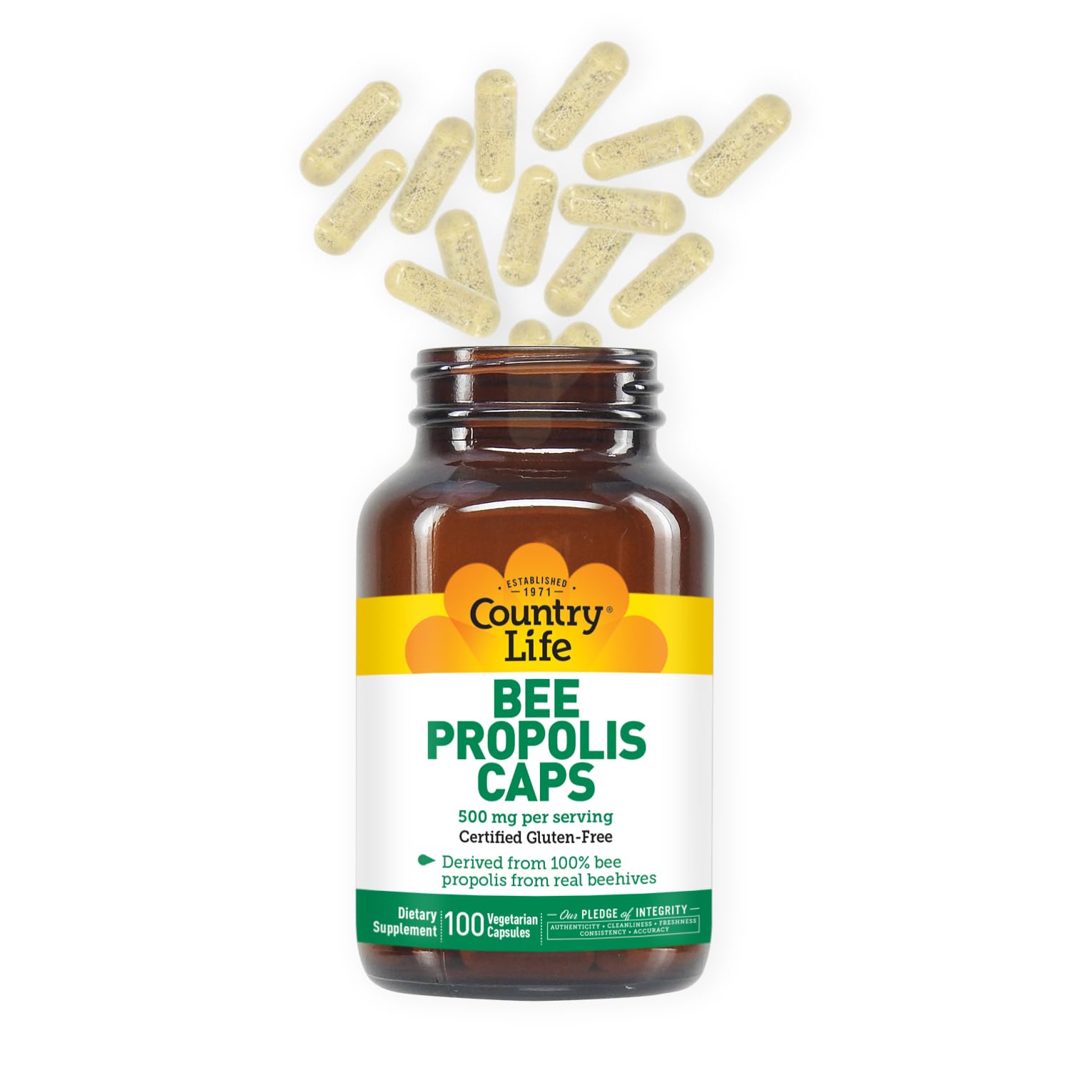 vegan-friendly bee propolis supplement