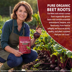 vegan-friendly beet root capsules