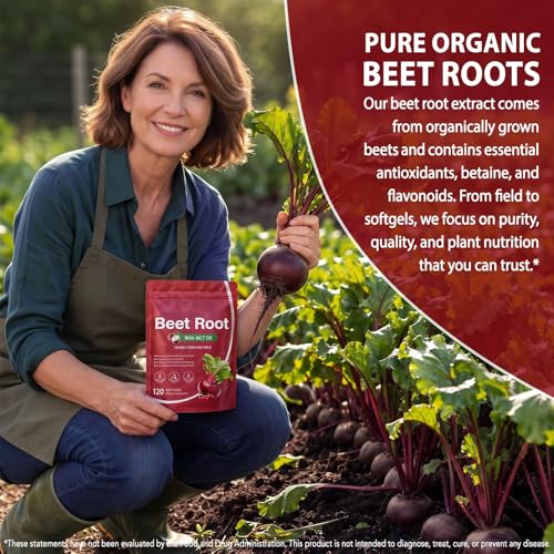 Vegan-friendly beet root capsules