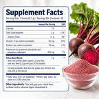 vegan-friendly beet root powder