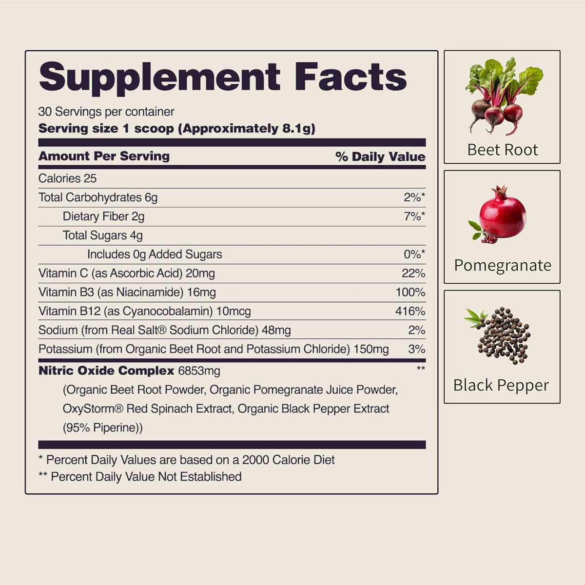 vegan-friendly beet root supplement