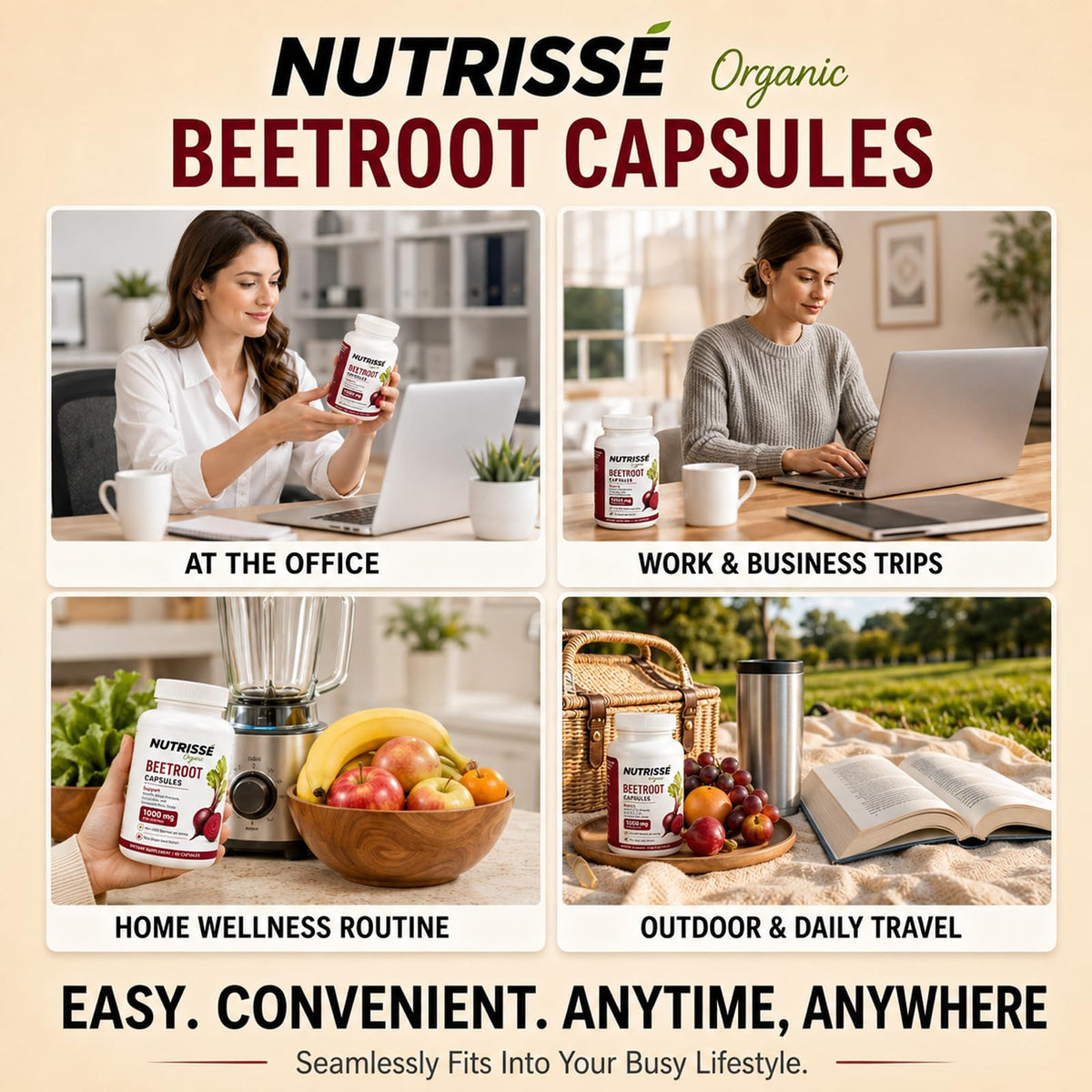 Vegan-friendly beet root supplement
