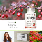 Vegan-friendly Berberine capsules