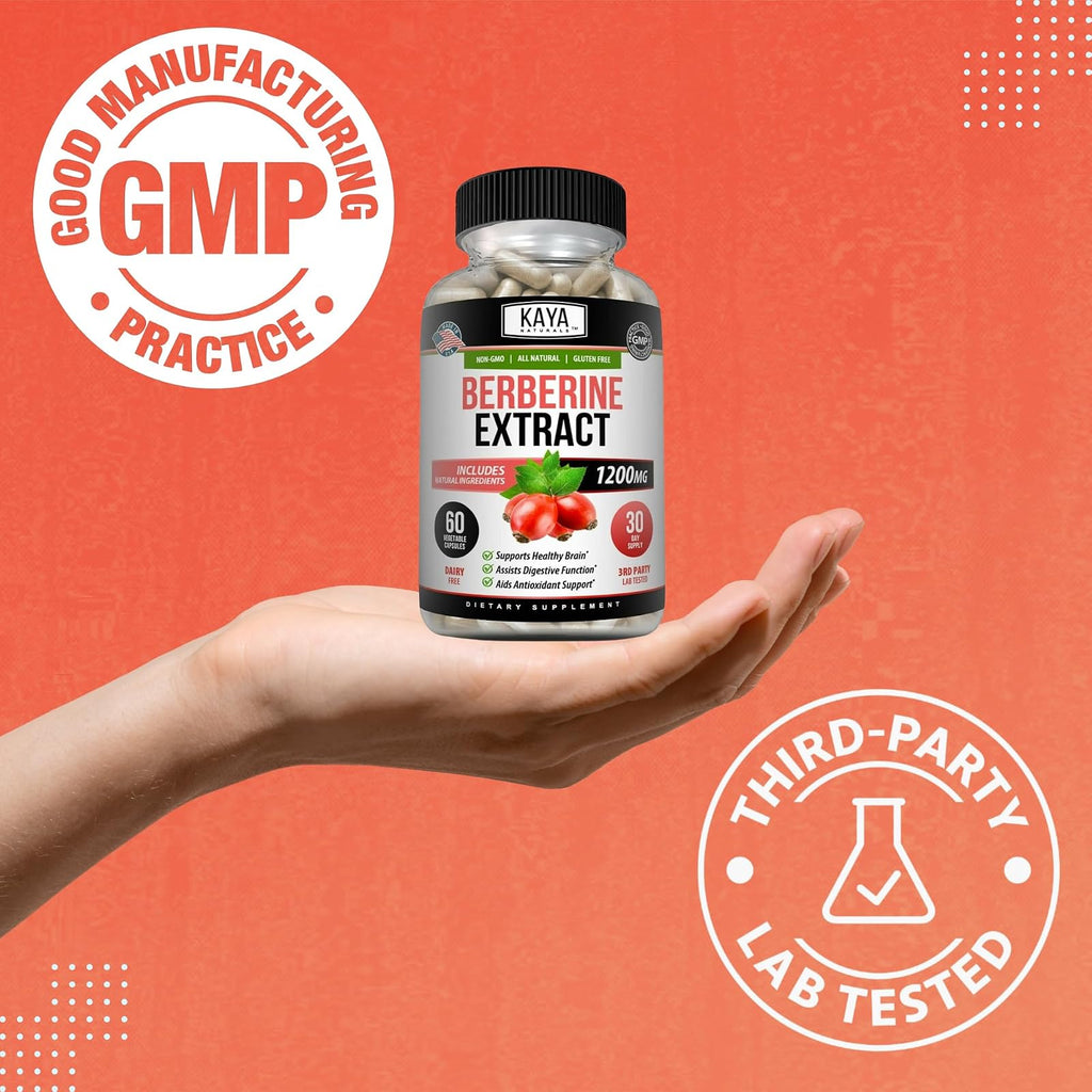 vegan-friendly berberine capsules