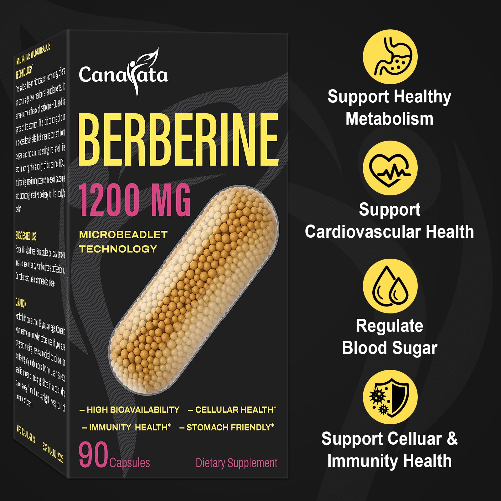 vegan-friendly berberine capsules
