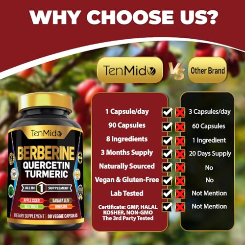 Vegan-friendly berberine supplement option