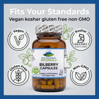 vegan-friendly bilberry supplement for health
