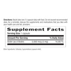vegan-friendly biotin for daily use