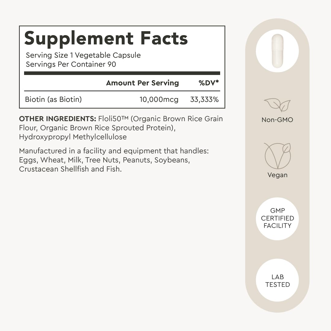 vegan-friendly biotin formula