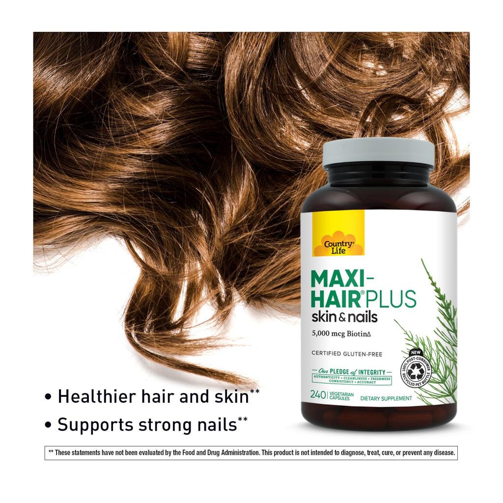 Vegan-friendly biotin supplement capsules