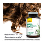 Vegan-friendly biotin supplement capsules