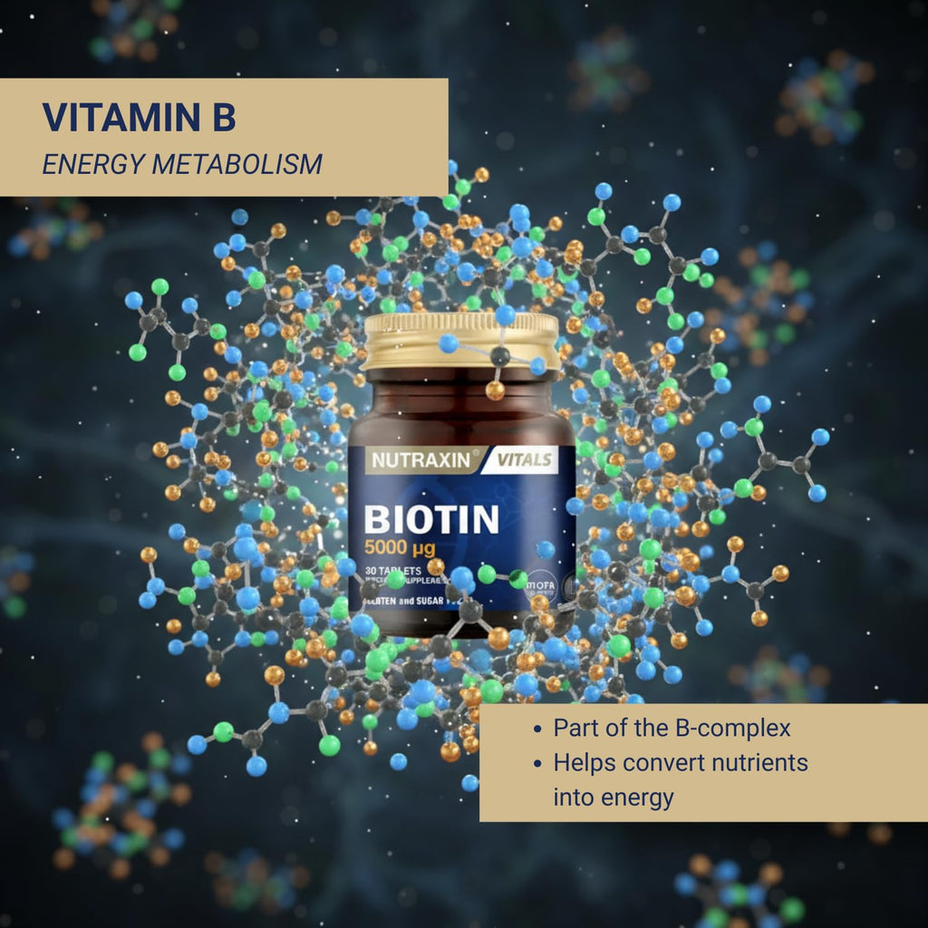 Vegan-friendly biotin supplement