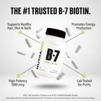 Vegan-friendly biotin supplement