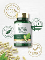 Vegan-friendly Bitter Melon capsules