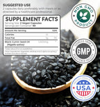 Vegan-friendly black seed oil
