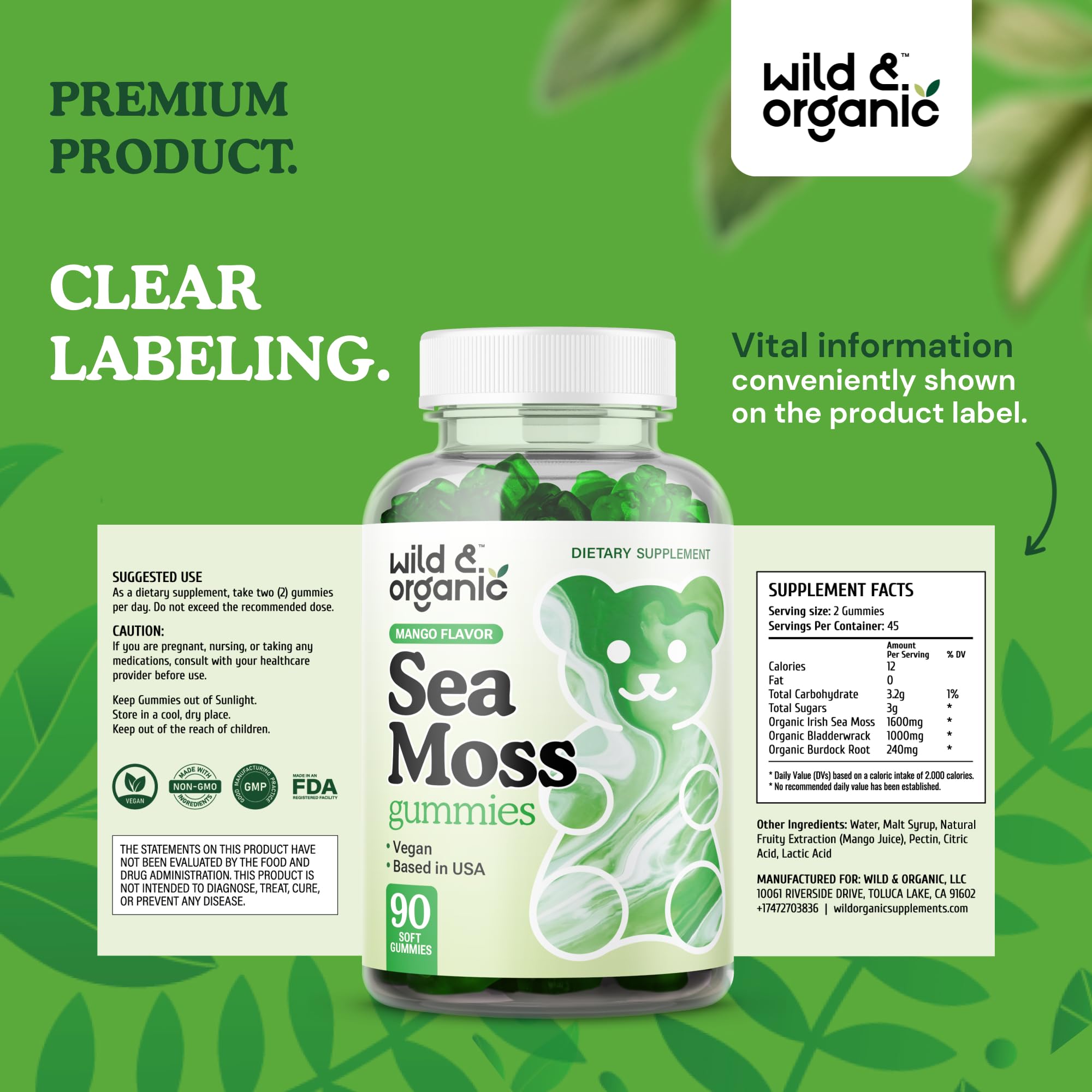 vegan-friendly blended supplements