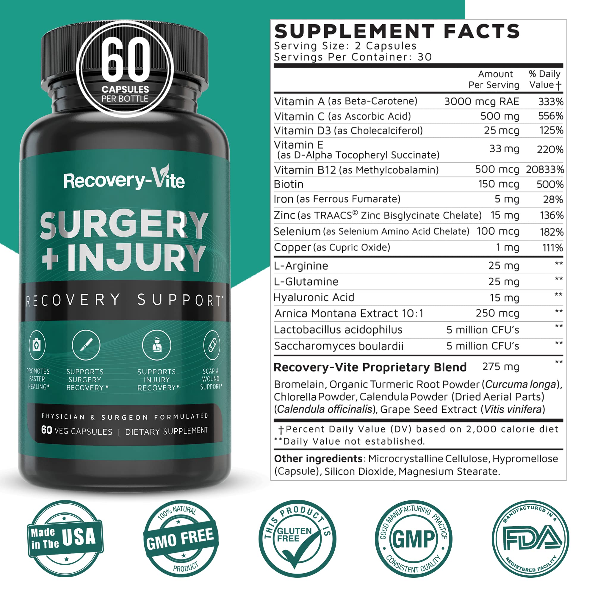 vegan-friendly blended vitamin capsules