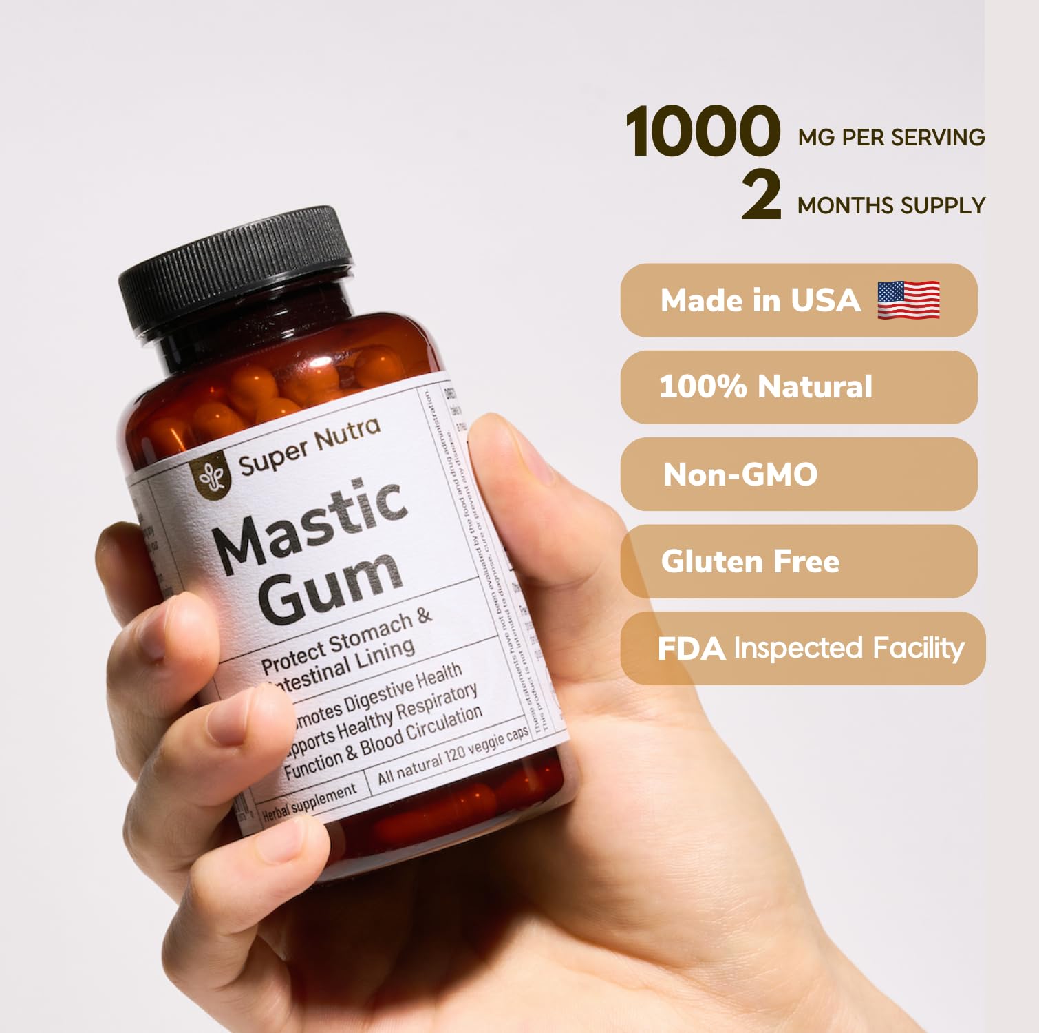 Vegan-friendly blended vitamin capsules