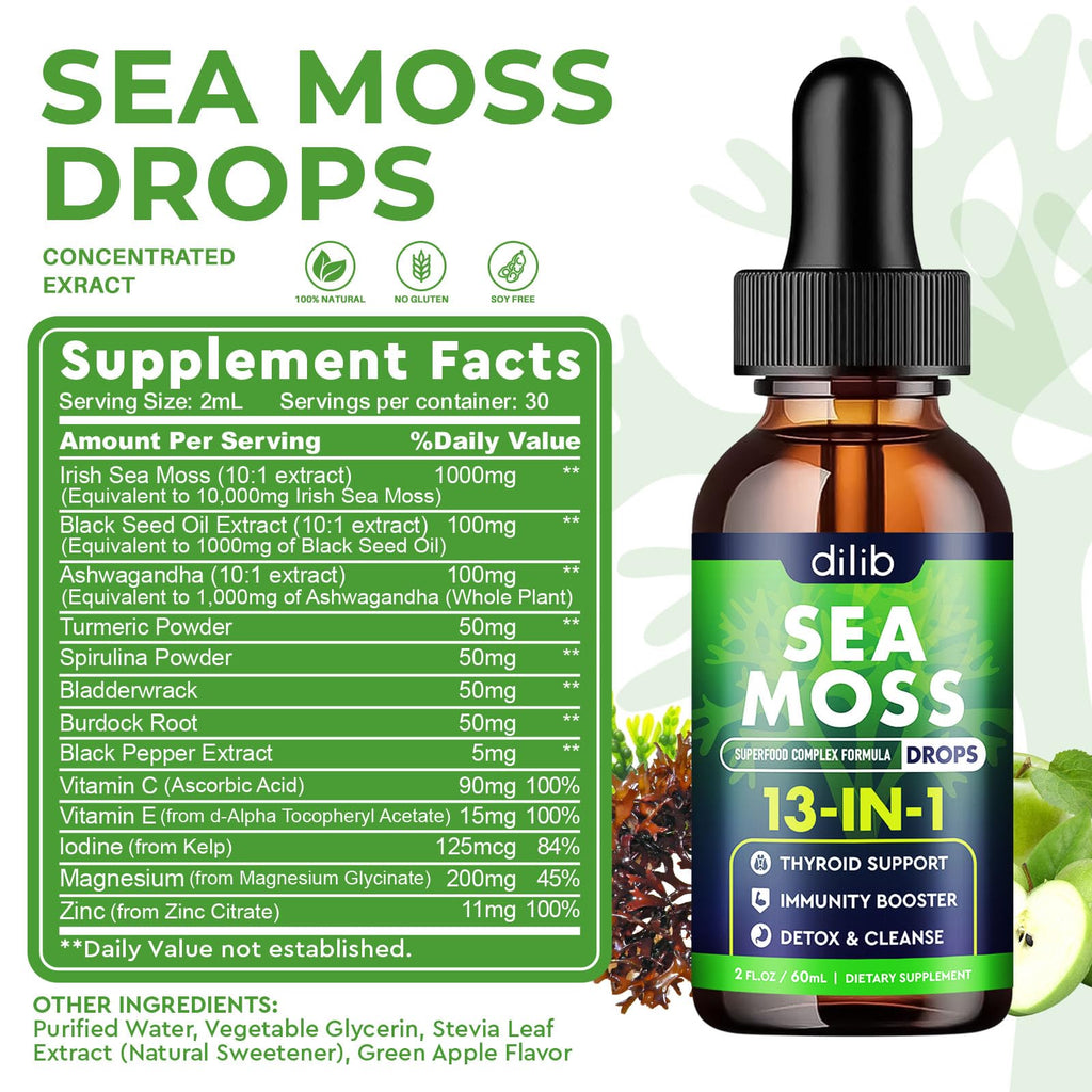 vegan-friendly blended vitamin drops