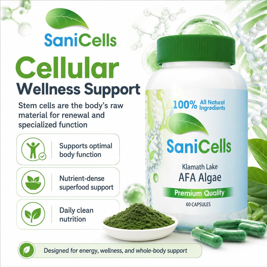 Vegan-friendly blue-green algae vitamins