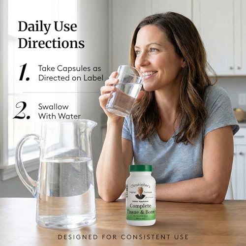 Vegan-friendly bone and tissue formula