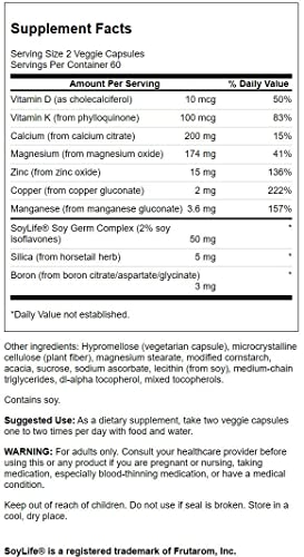 vegan-friendly bone health capsules