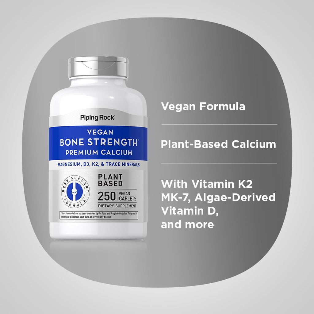 Vegan-friendly bone health supplement