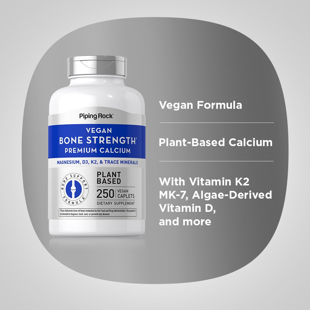 Vegan-friendly bone health supplement