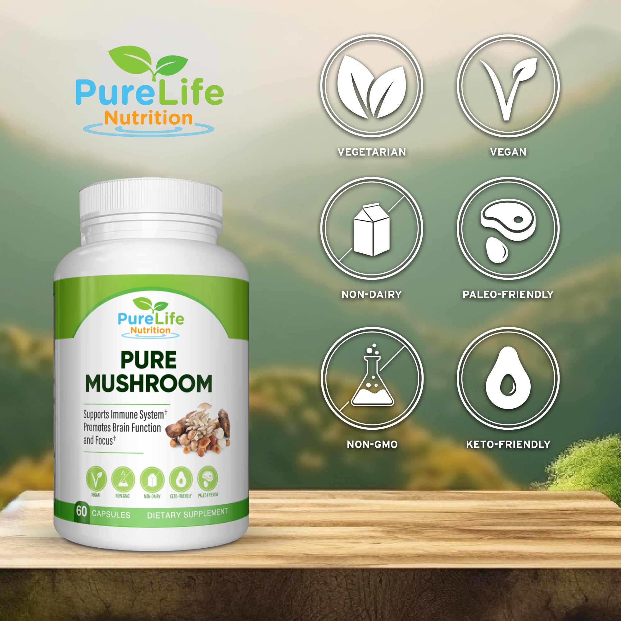 vegan-friendly brain health supplement