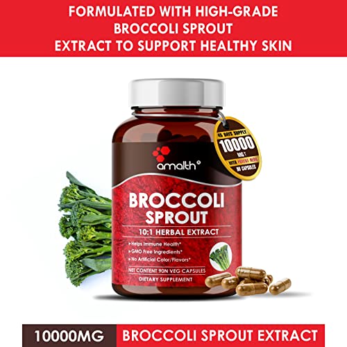 vegan friendly broccoli extract capsules