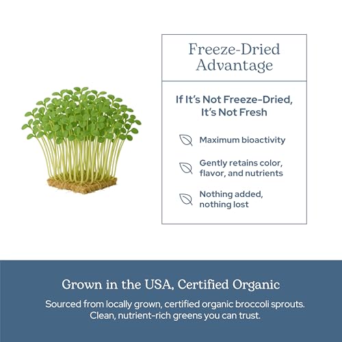 vegan-friendly broccoli sprouts supplement