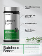 Vegan-friendly Butchers Broom supplement