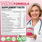 Vegan-friendly calcium gummies with strawberry taste