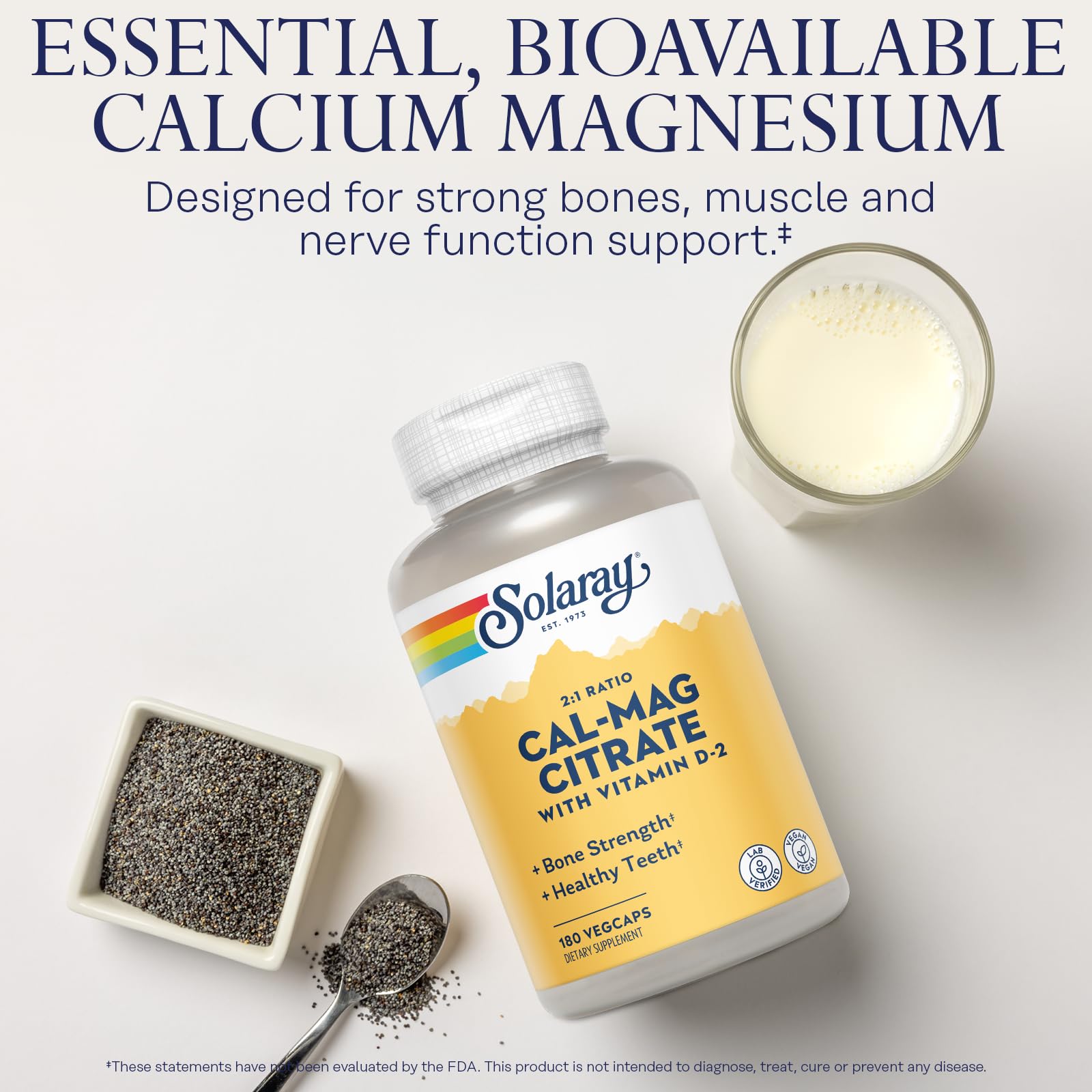 vegan-friendly calcium magnesium pills