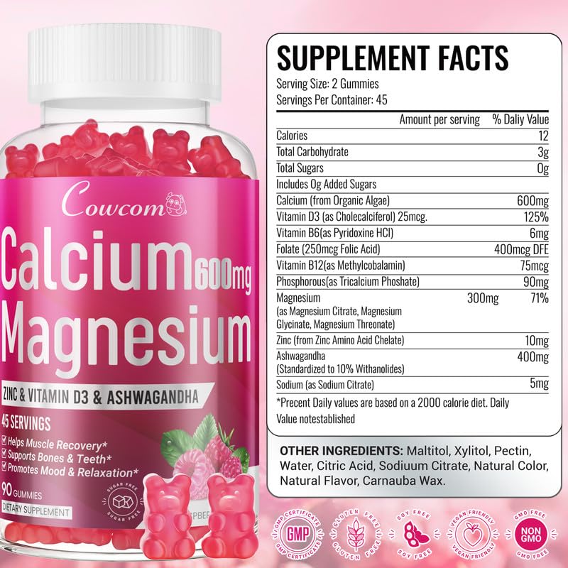vegan-friendly calcium supplement for healthy bones