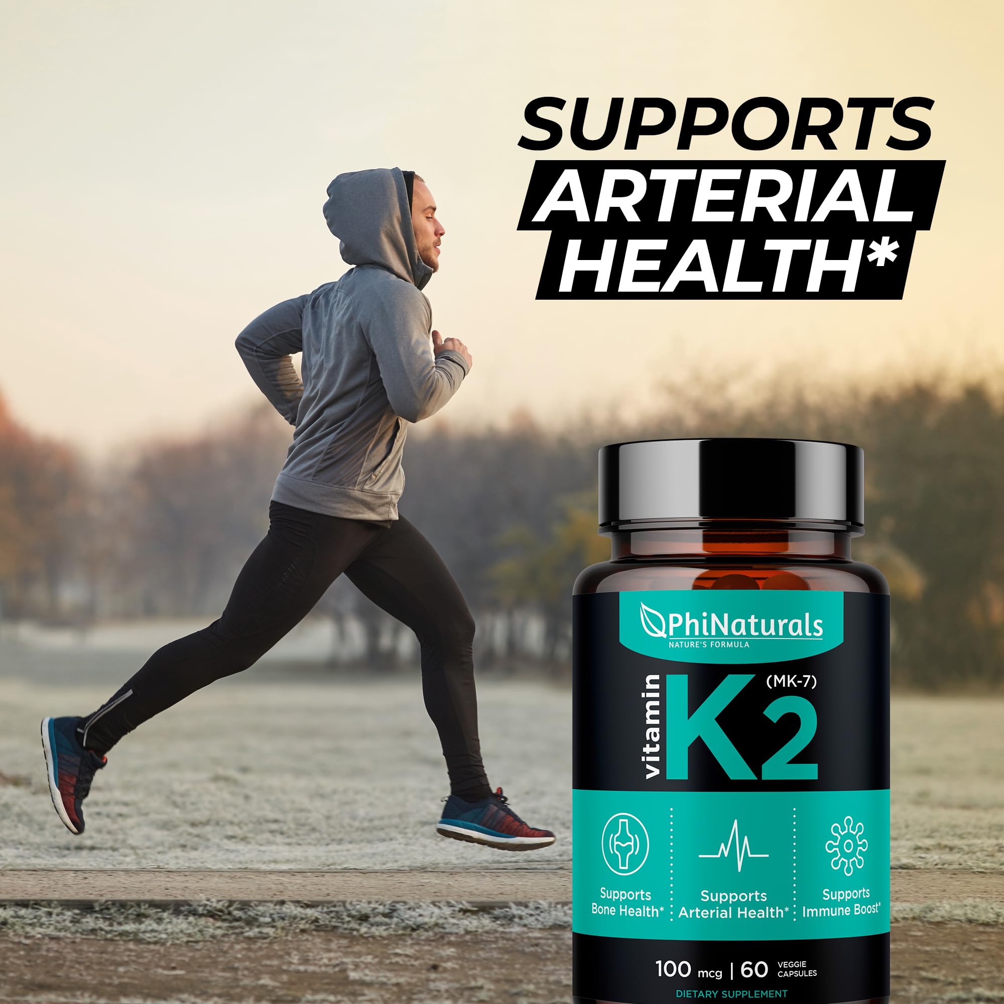 Vegan-friendly calcium support capsules