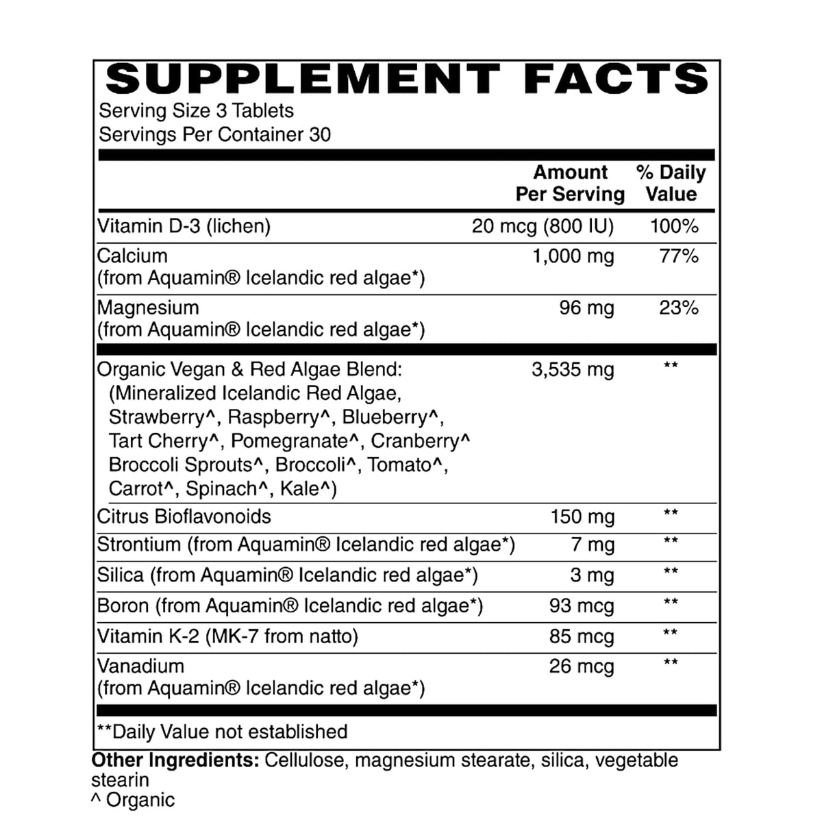 vegan friendly calcium tablets