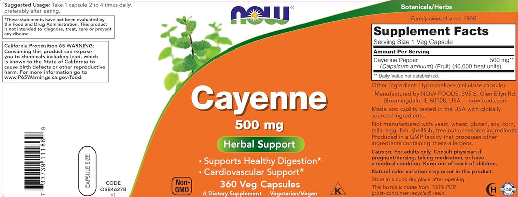 vegan-friendly cayenne capsules