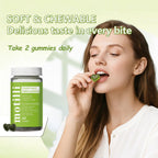 Vegan-friendly celery juice gummies